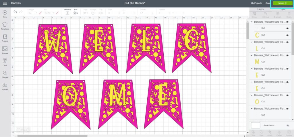 Make Stunning Banners With Your Cricut Free SVG Templates