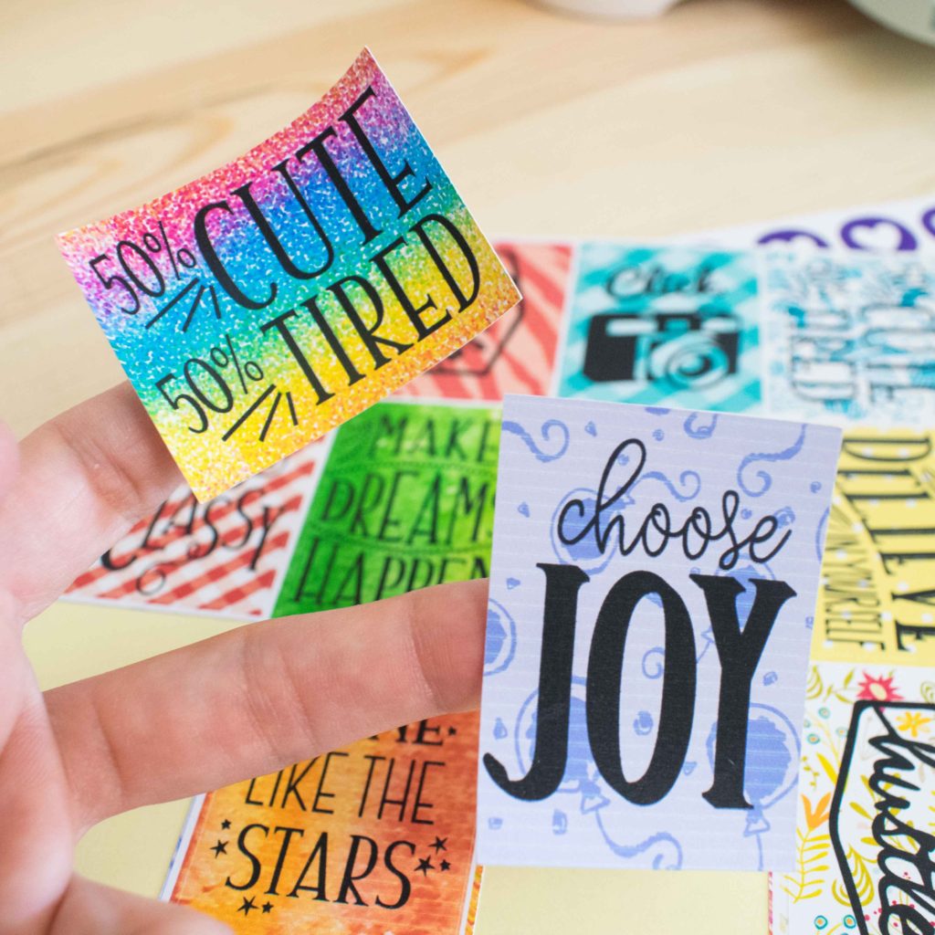 How To Make Stickers With Your Cricut Free Sticker Layout Templates