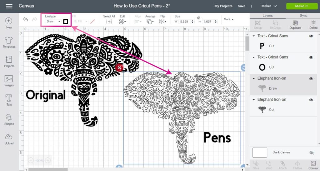 How To Use Cricut Pens With Your Cricut Draw Write