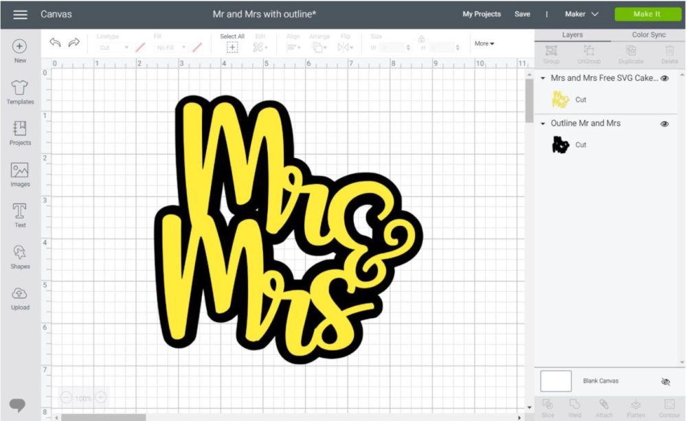 How To Make Outlines Shadows To Use In Cricut Design Space