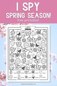 Spring I Spy Free PDF Printable | Easy, Medium, and Hard! ~ Daydream ...